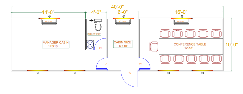 2D Designs – S.R. Portable Cabins